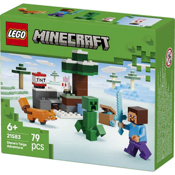 Lego Minecraft 21583 Steve's Taiga Adventure | Totally Toys Ireland