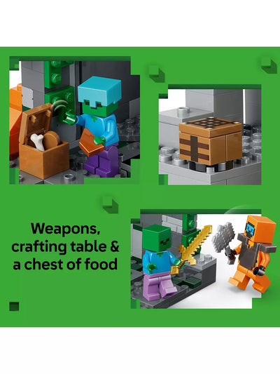 Lego Minecraft 21587 Zombie Dungeon | Totally Toys Ireland