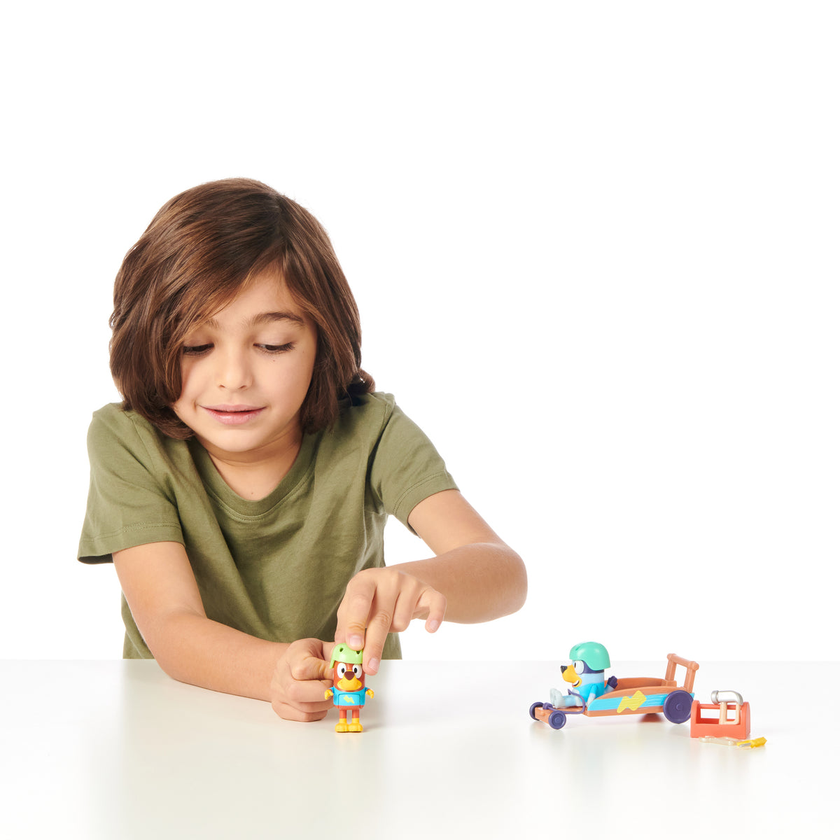 Bluey Rusty And Bluey's Go Kart Vehicle | Totally Toys Ireland